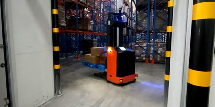 LSROBOT's Unmanned Forklift Application Case in Cold Chain Logistics ...